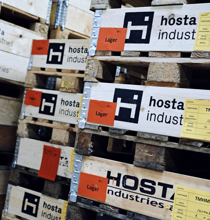 Storage solution & capacity minimises the customer's steel inventory level